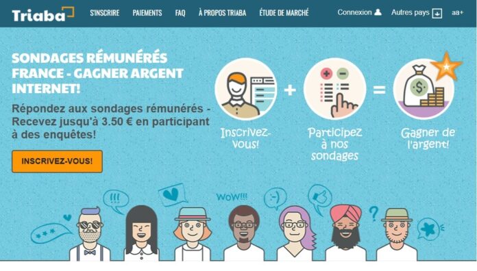Triaba : un site de sondages fiable, simple et reconnu - Sondages Payants