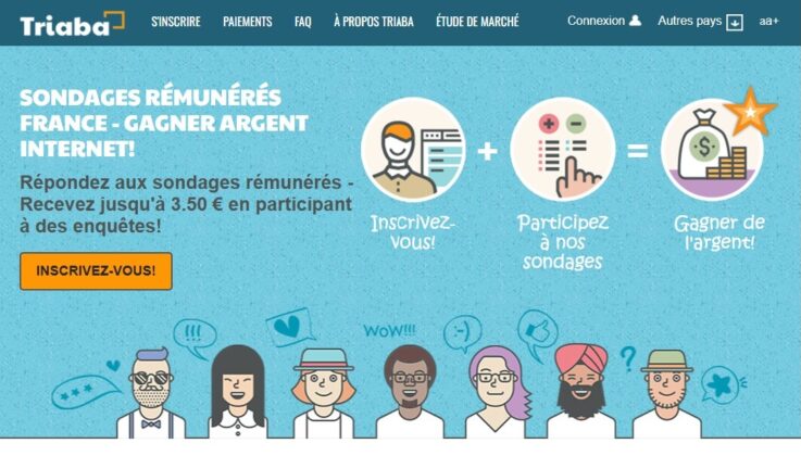 Triaba : un site de sondages fiable, simple et reconnu - Sondages Payants